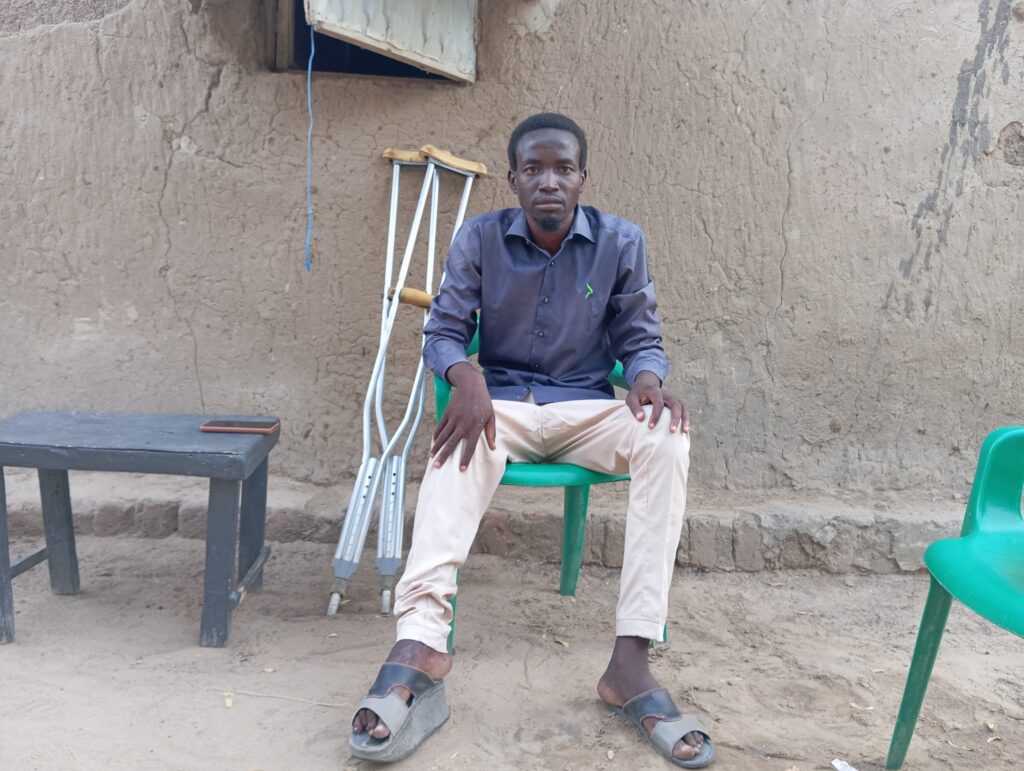 Tchad : Mbaihadjim Josué, le combat pour remarcher - Tchad Vision